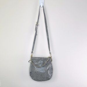 Sondra Roberts | Bags | Sondra Roberts Squared Sr2 Blackwhite Faux ...